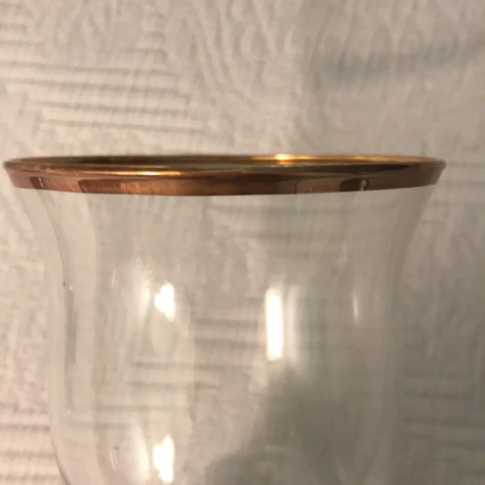 Dining | Pair Mackenzie Childs Tango Water Glass Goblet Hand Painted ...